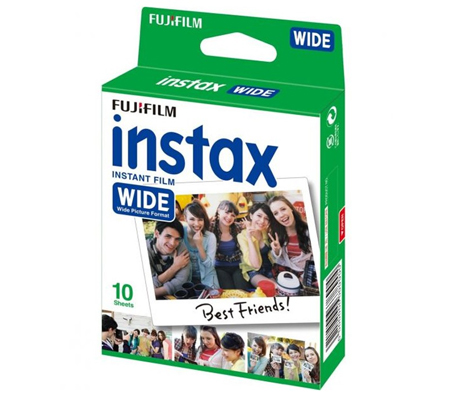 Fujifilm Paper Film Instax Wide Single Pack (10 Sheets)
