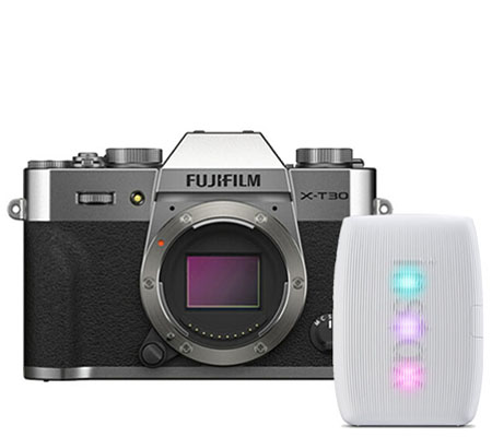 Fujifilm XT30 II Body Only Silver Special Package with Instax Mini Link ...