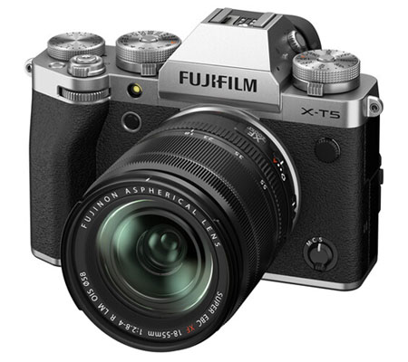 Fujifilm X-T5 kit 18-55mm f/2.8-4 R LM OIS Silver