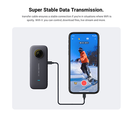 Insta360 Transfer Cable for Android