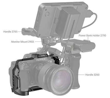 SmallRig Cage for Fujifilm XH2 / XH2S Camera 3934